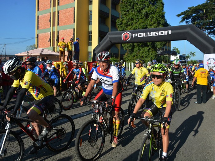 Acara berbasikal bersempena ulang tahun YDP Sabah - Sabah Post