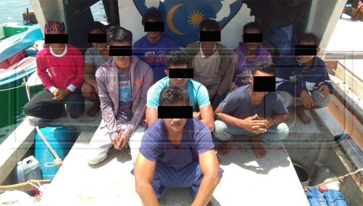 APMM Sabah tahan dua bot jongkong bersama dua tekong, 14 awak-awak ...