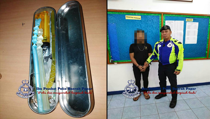 Lelaki tempatan ditahan bersama dadah jenis syabu - Sabah Post