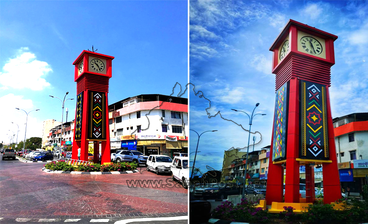 Menara Jam Jadi Mercu Tanda Pekan Tuaran - Sabah Post