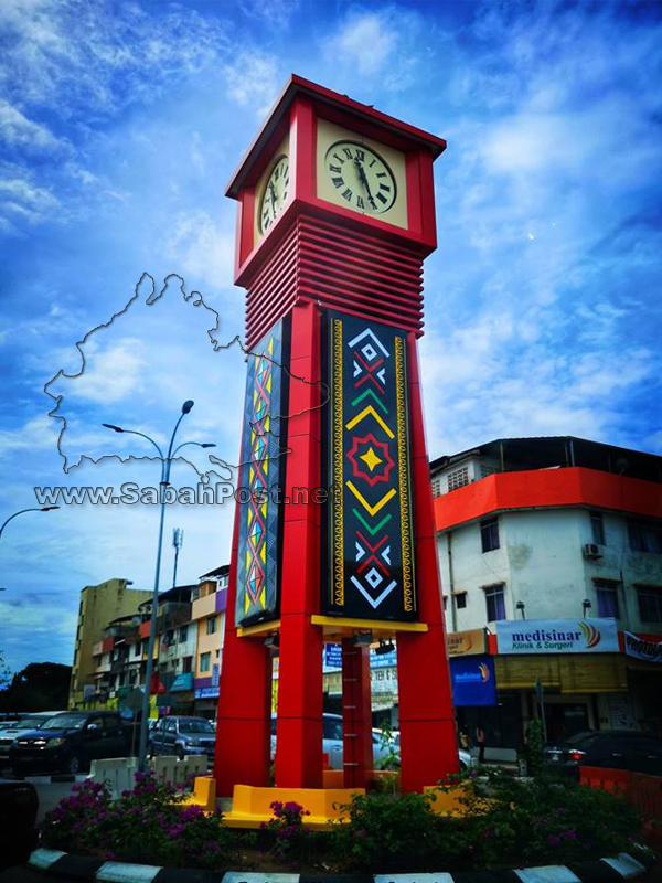 Menara Jam Jadi Mercu Tanda Pekan Tuaran | Sabah Post