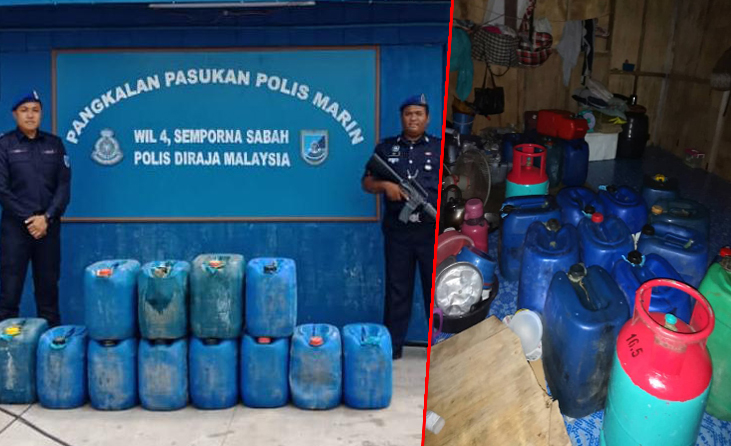 PPM Serbu Stor Simpanan Petrol Sebelum Diseludup Ke Filipina - Sabah Post