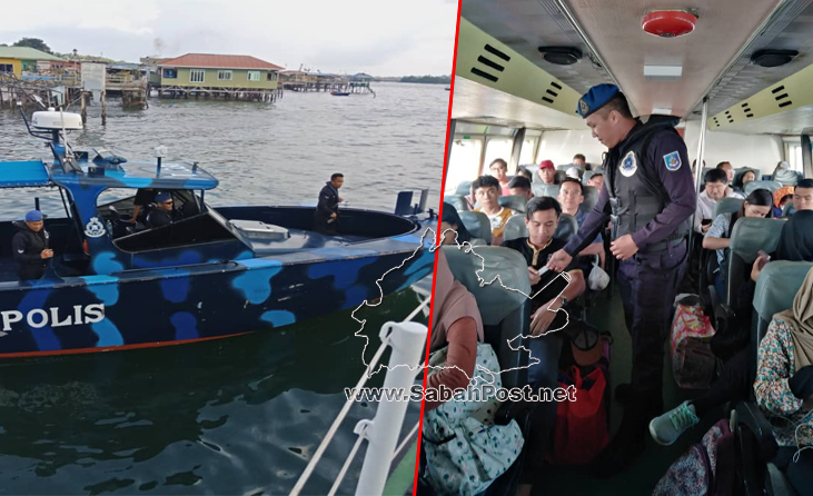 Polis Marin Lancar Operasi Sempena Krismas & Tahun Baharu - Sabah Post