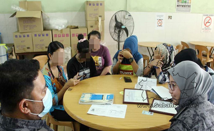 Imigresen Labuan Tahan Enam Wanita Filipina, Indonesia - Sabah Post