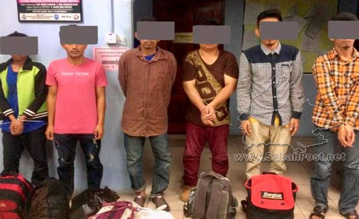 PGA Beluran Tahan Enam Warga Filipina Di Jeti Batu 2, Sandakan - Sabah Post