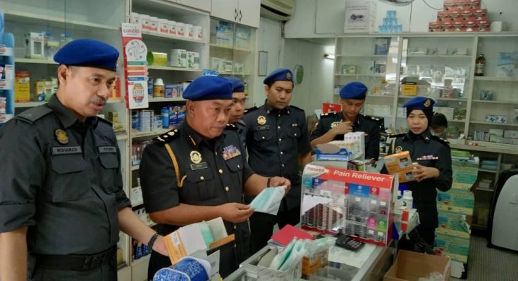 Tiga Premis Jual Penutup Hidung & Mulut Dikompaun - Sabah Post