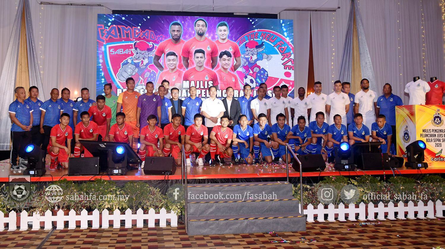 Tambadau Sabah Kekal Dengan Jersi Putih Dan Merah - Sabah Post