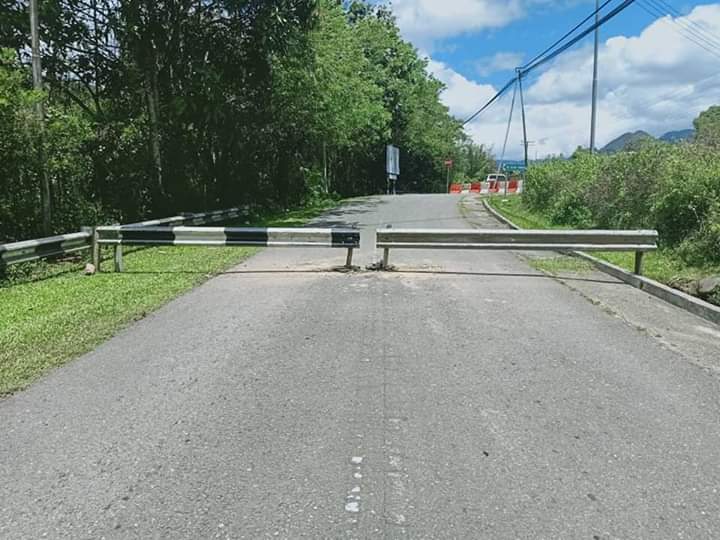 Penduduk Kampung Di Sabah Ambil Inisiatif Lakukan Sekatan Jalan ...