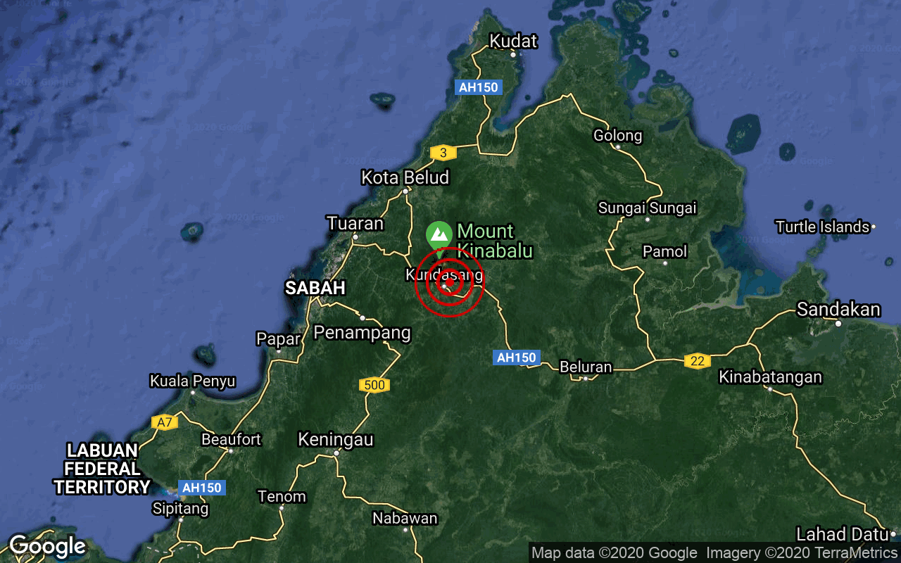 Gempa Bumi Lemah Di Kundasang - Sabah Post