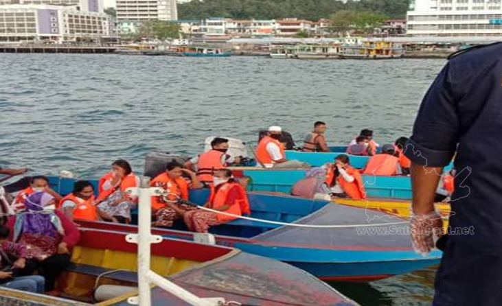 Hanya Dua bot Dibenarkan Bergerak Bagi Setiap Kampung Di Pulau Gaya ...