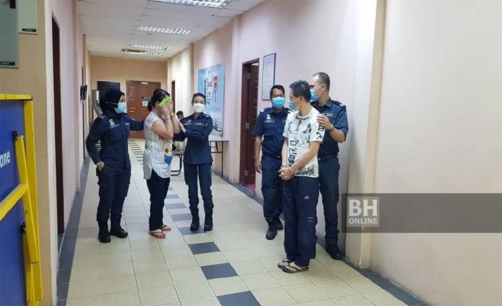 Pasangan Kekasih Didakwa Edar Dadah - Sabah Post