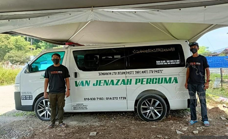 Van Jenazah Percuma Team Amal Bantu Keluarga Kurang Mampu Di Sabah ...