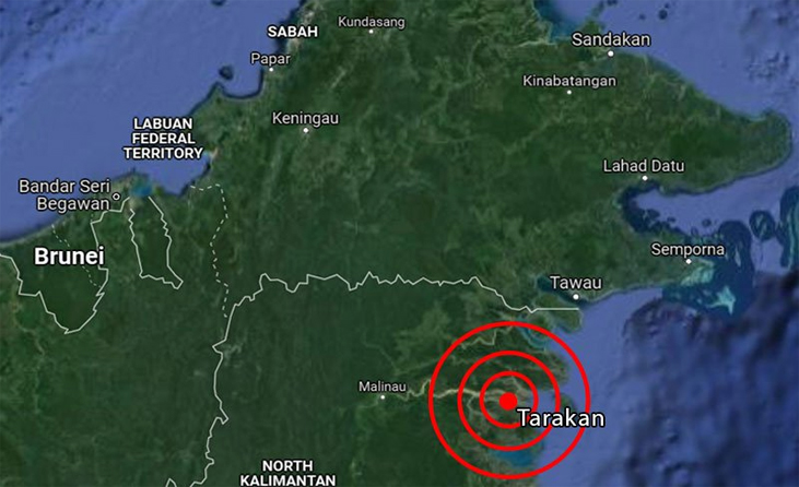 Gempa Bumi Di Tarakan, Indonesia: Penduduk Tawau Turut Rasai Gegaran ...