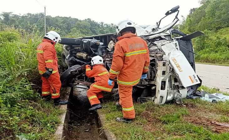 1 Maut 2 Cedera Parah Kemalangan Di Jalan Keningau-Sook - Sabah Post