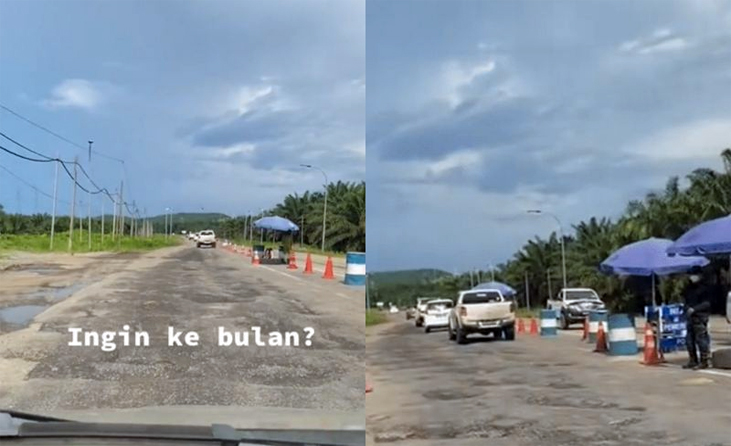 Jalan Raya Di Sabah Seperti Di Bulan Tular - Sabah Post