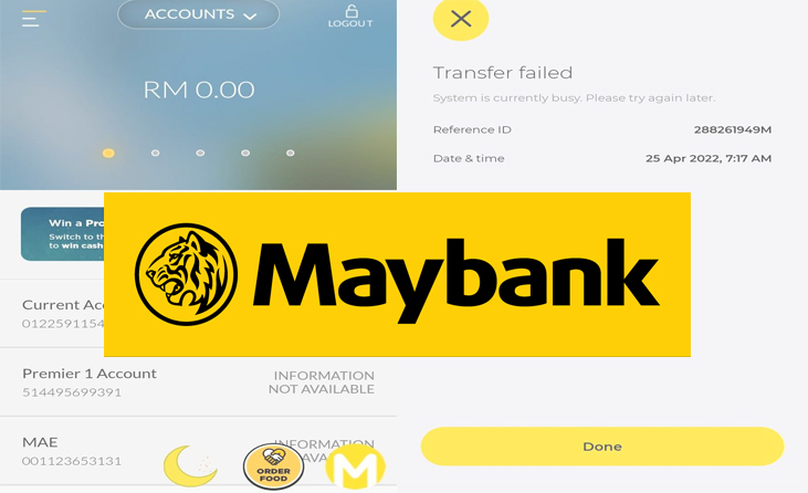 Aplikasi MAE, M2U MY & Laman Web Maybank2u Sedang Lembap - Sabah Post