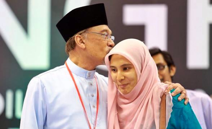 'Saya Sayang Awak, Papa' - Nurul Izzah - Sabah Post