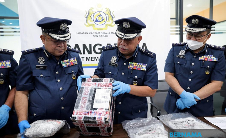 Kastam Sabah Rampas Lebih 6KG Dadah Bernilai RM200,000 - Sabah Post