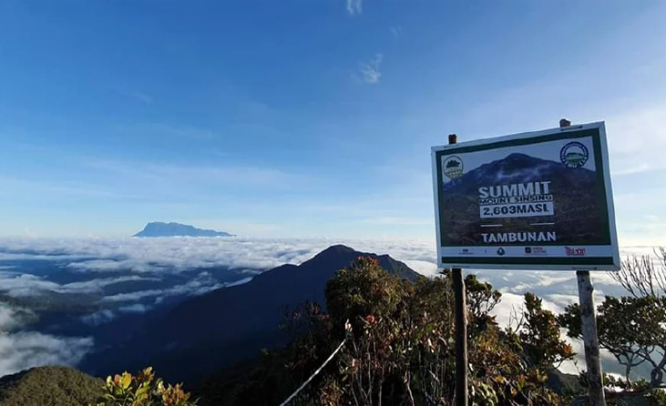Gunung Sinsing Ketiga Tertinggi Di Malaysia - Sabah Post