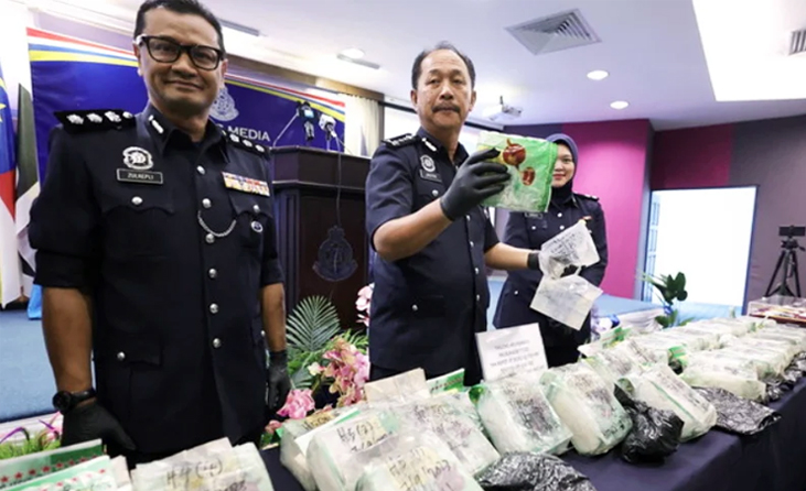 Sindiket Edar Syabu Tumpas, Polis Sabah Rampas Dadah Bernilai RM3 Juta ...
