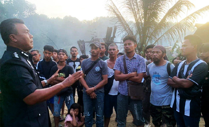 Polis Nafi Pihak Berkuasa Bakar Rumah Setinggan Di Inanam - Sabah Post