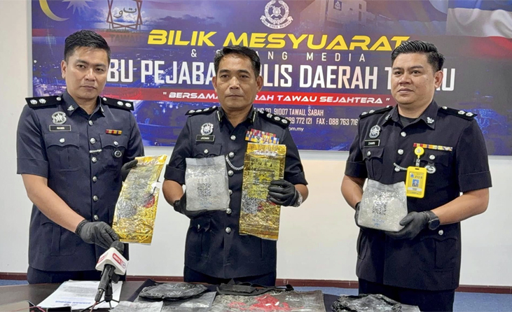 ‘Runner’ Dadah Ditahan Bersama Dua Kilo Syabu Di Tawau - Sabah Post