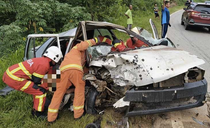Satu Maut Dalam Kemalangan Dua Kenderaan Di Jalan Keningau - Sook - Sabah Post