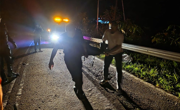 Dua Lelaki Maut Kenderaan Jatuh Gaung Di Kampung Moyog, Penampang - Sabah Post