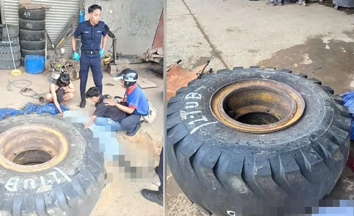 Lelaki Maut Akibat Tayar Meletup Ketika Isi Angin Di Keningau - Sabah Post