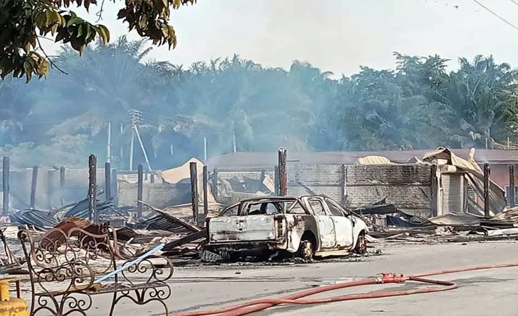 Deretan Kedai Lama Tinggalan British, Usia 80 Tahun Musnah Terbakar Di ...